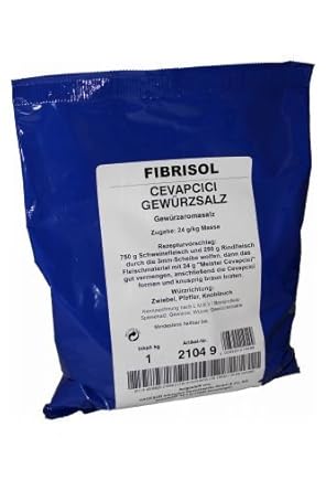 Fibrisol Cevapcici Gewürzsalz 1kg ***verbesserte Rezeptur***: Amazon.de ...