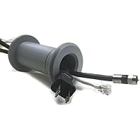 3/4" ID Wall Eye Cable Pass Through Wall/Ceiling Tile Port - This ...