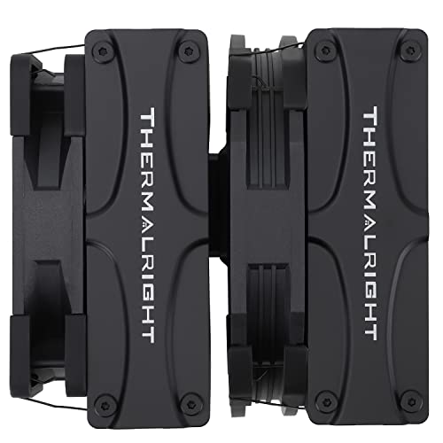 Thermalright FC140 Black CPU Cooler Dual Towers and Dual Fans, 5 * 8mm ...