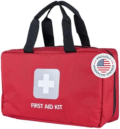 First Aid Kit - 291 Pieces - Bag. Packed with Hospital Grade Medical ...