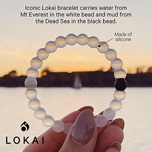 Lokai Beaded Bracelets for Women & Men, Classic Clear Style - Mental ...