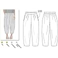 Style Arc Sewing Pattern - Bob Woven Pant (Sizes 04-16) - Click for ...
