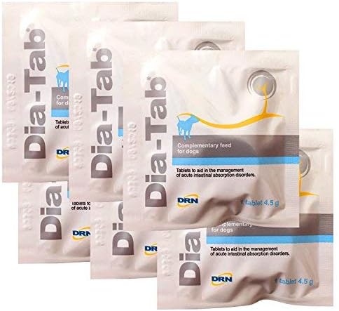 Dia-Tab Diarrhoea Tablets For Dogs – Effective Chewable Pet Medicine ...