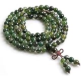 Amazon.com: Kyoto-made Ojuzu Buddhist Prayer Beads, Black Agate (Black ...