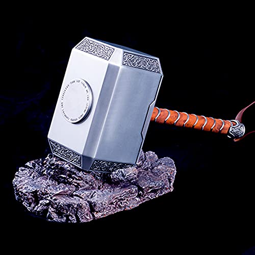 Mulrcks New Large Norse Mythology Aluminum Thors Mjolnir Metal Hammer ...