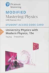 Amazon.com: Modified Mastering Physics with Pearson eText -- Standalone ...