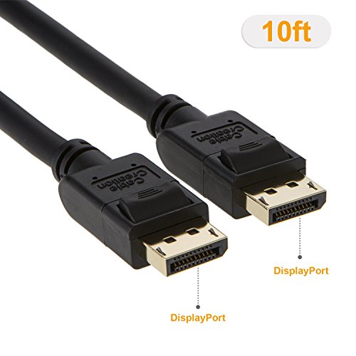 Купить CableCreation 6 Feet DisplayPort to DisplayPort Cable, Gold ...