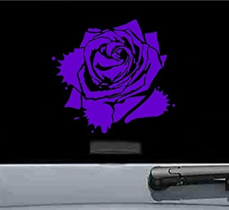 Amazon.com: Pretty rose Vinyl Decal Sticker flower valentines day ...
