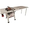 Shop Fox W1820 3 HP 10-Inch Table Saw with Extension Table and Riving ...