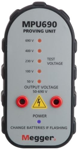 Megger 1001-561TCAL Insulation Tester, 10 Teraohms Resistance, 5kV ...