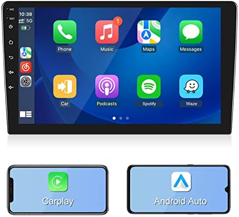 سعر METEESER Android Car Stereo Double Din with Wireless Carplay Android Auto, 9 Inch Touch ...