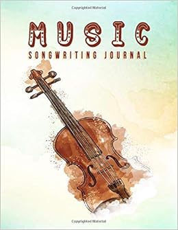Amazon.in: Buy Music Songwriting Journal: music journal diary, notebook ...