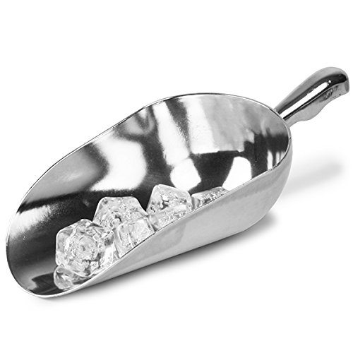 Aluminium Ice Scoop 38oz – Large Ice Cube Scoop – BigaMart
