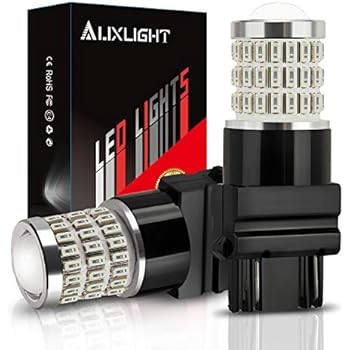 Amazon.com: AUXLIGHT 3157 3156 3057 4157 3157K LED Bulbs Brilliant Red ...
