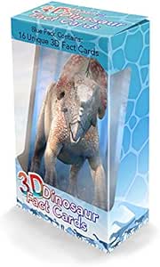 Amazon.com: Artgame 3D Dinosaur Fact Cards - Blue : Toys & Games