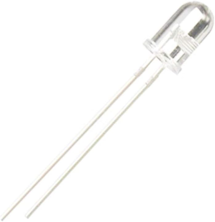 HiLetgo 20pcs Clear 5mm Head Phototransistor Photosensitive Light ...