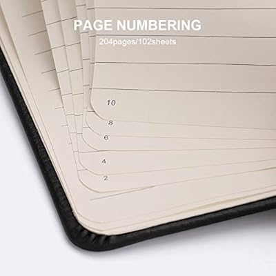 RETTACY Pocket Notebook with Pen Holder 3.5" x 5.5" Mini Hardcover ...