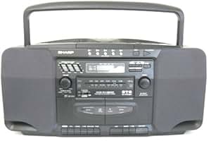 Amazon.com: Sharp Portable 5 CD Changer Graphic Equalizer 2 way ...