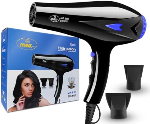 سعر MAX HAIR DRYER PROFESSIONAL 5000W Power with Smart Air Design and ...