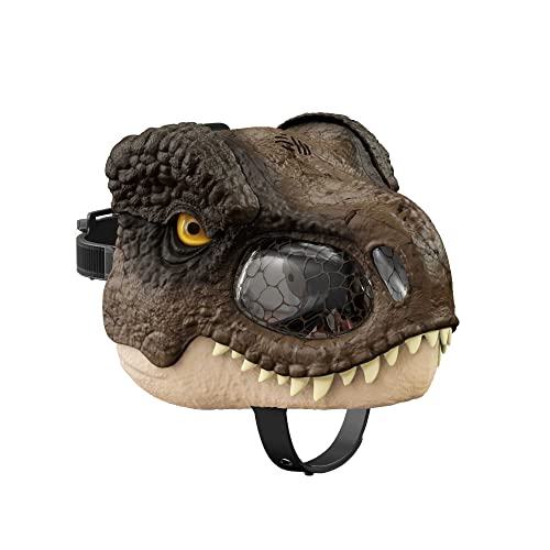 Jurassic World Dominion Dinosaur Mask Tyrannosaurus Rex Chomp N Roar ...
