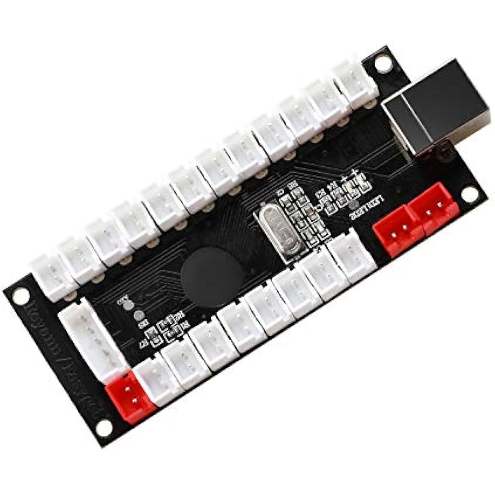 Zero Delay Arcade USB Encoder Pc To Joystick For Mame Jamma & Other ...