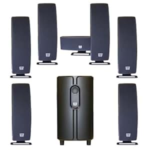 Amazon.com: 7.1 SLS Audio Surround Sound Speaker and Subwoofer Set ...