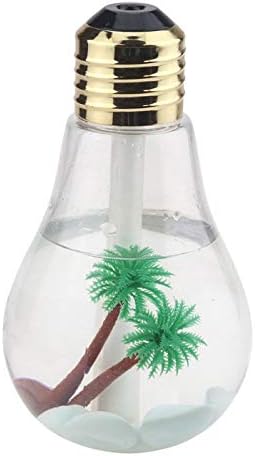 LED Lamp Air Ultrasonic Humidifier bulb Mist Maker Essential Oil ...