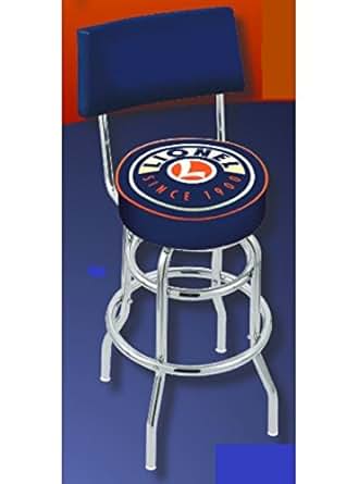 Amazon.com: Lionel bar Stool w/ Back Novelty: Toys & Games