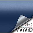 Amazon.com: VViVID XPO Matte Metallic Navy Blue Vinyl Car Wrap Film ...
