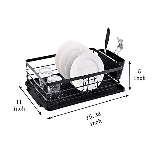 POPILION Quality 3 Piece Kitchen Sink Side Draining Dish Drying Rack ...