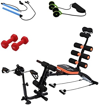 Six Pack Care Abdominal Tightening Machine, with a set of exercises ...