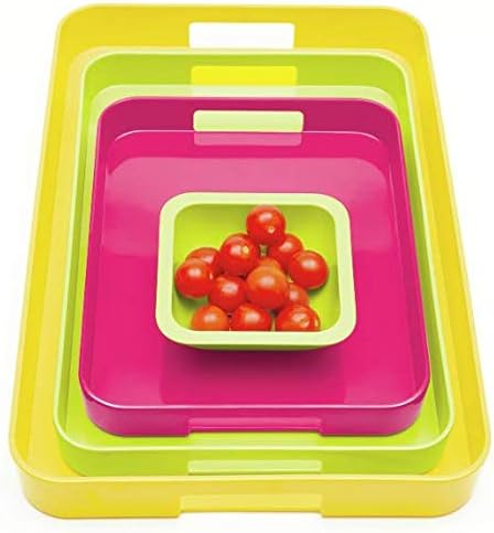 Zak Designs Gallery Tray, 43 x 29 cm, White – BigaMart
