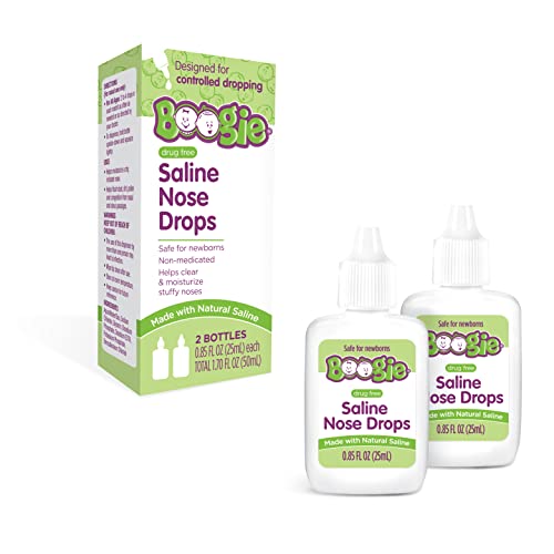 Boogie Baby Nasal Saline Drops Drops, Allergy Relief, Nasal ...