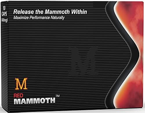 Red Mammoth (10 Caps) All Natural Energy & Strength Supplement in Dubai ...