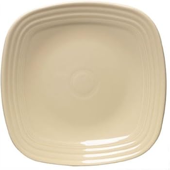 Amazon.com | Fiesta 7-1/4-Inch Salad Plate, White: Fiestaware Plates ...