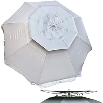 Amazon.com : Ultimate SolarGuard 6 ft Portable Umbrella UPF 150+ and ...