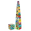 Melissa & Doug Deluxe 10-Piece Alphabet Nesting and Stacking Blocks ...