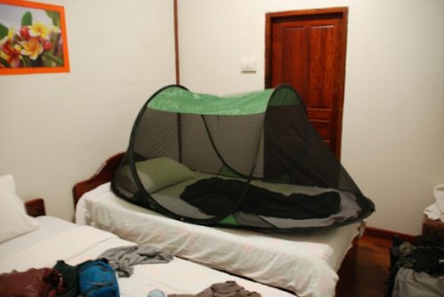 SANSBUG 1-Person Mosquito Net Tent (Poly Floor) on Galleon Philippines