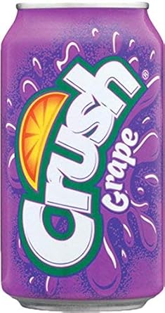 Amazon.com : Crush Grape Soda, 12 Fl Oz Cans, 12 Pack : Grocery ...