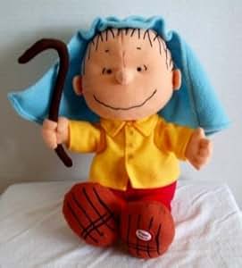 Amazon.com: Hallmark Peanuts Linus Shepherd Talking Plush "What ...