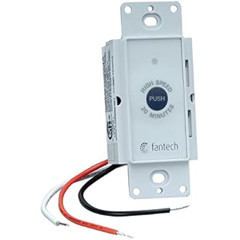 Fantech ECO-Touch Electronic Programmable Wall Control manual or ...