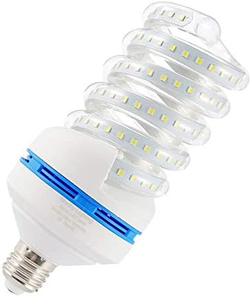 Spiral LED Light Bulb, 250 Watt Equivalent LED Bulb, 30W Led Corn Light Bulb, Daylight 6000K ...
