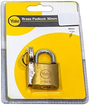 Yale Brass Padlock 30mm: Buy Online at Best Price in UAE - Amazon.ae