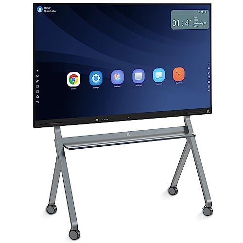 75 Inch Interactive Whiteboard, 4K UHD Touch Screen Digital Whiteboard with Open App Ecosystem ...