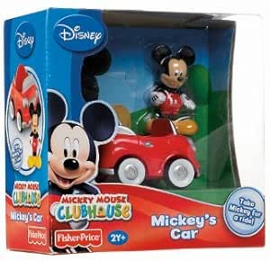 Amazon.com: Fisher-Price Disney's Mickey Mouse Car: Toys & Games