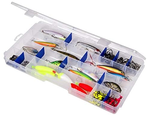 Flambeau Outdoors 2813 Tuff Tainer, Fishing Tackle Tray Box, Integrated ...