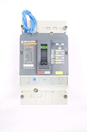Merlin GERIN NS100N 3P 25A AMP 690V-AC Molded CASE Circuit Breaker ...