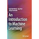 An Introduction to Machine Learning: Gopinath Rebala, Ajay Ravi, Sanjay ...