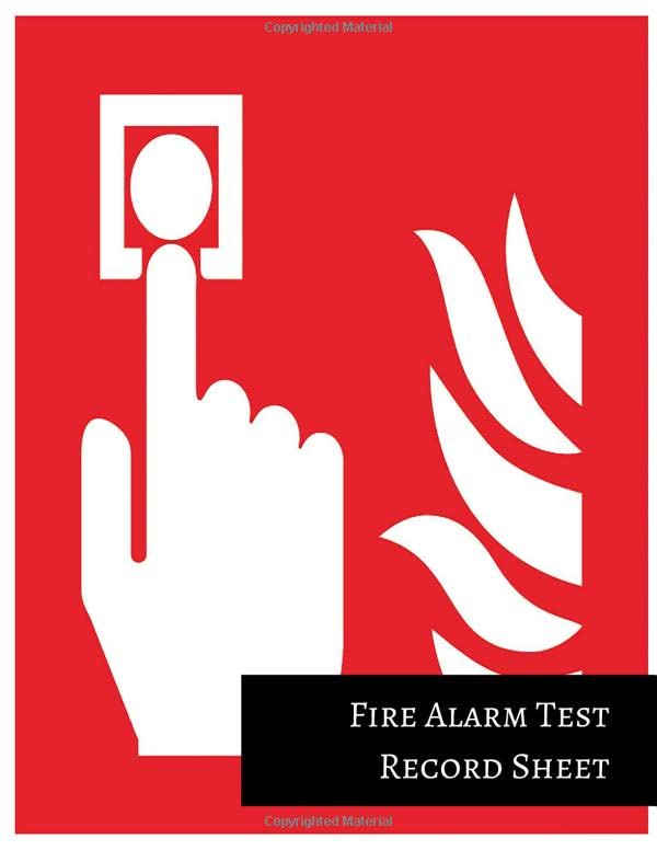 Fire Alarm Test Record Sheet: For All, Journals: 9781521206478: Amazon ...