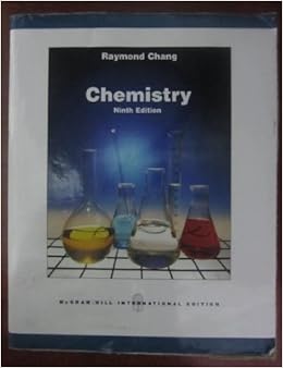 Chemistry: Raymond Chang: 9780071105958: Amazon.com: Books